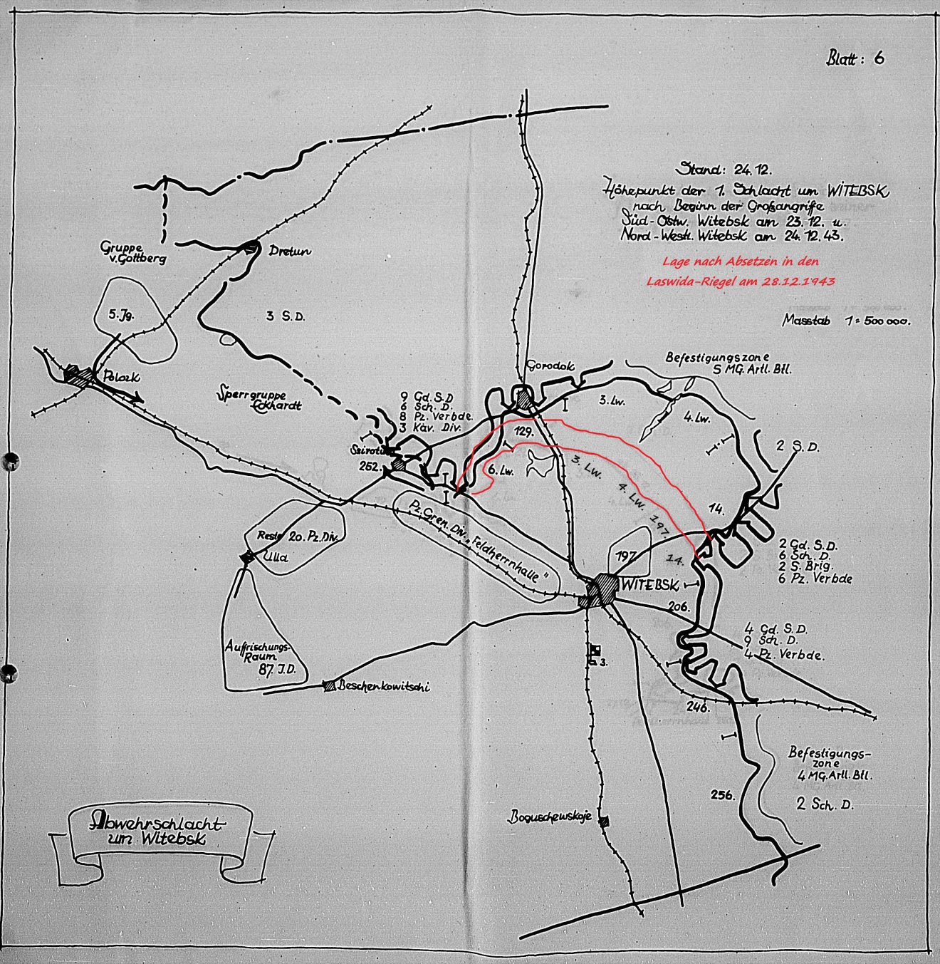 Die erste Witebsk-Schlacht im Dezember 1943 | Das Kriegsende in der Heimat
